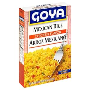 Amazon.com : Goya Mexican Rice Mix, 8-Ounce Boxes (Pack of 24 ...