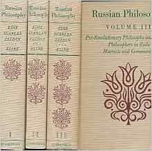 Russian Philosophy, 3 volume set, Vol. I: The Beginnings of Russian ...