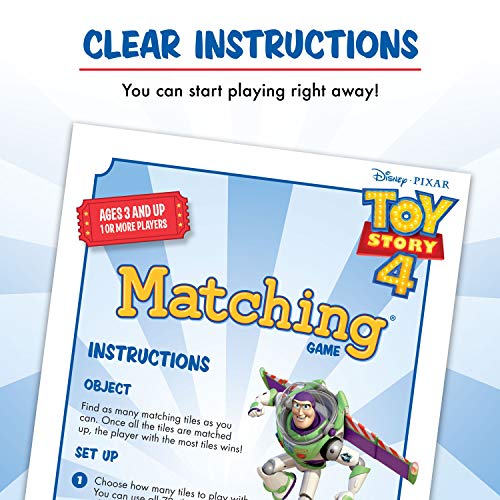 Toy Story 4 Matching Game by Wonder Forge | For Boys & Girls Age 3 to 5 ...