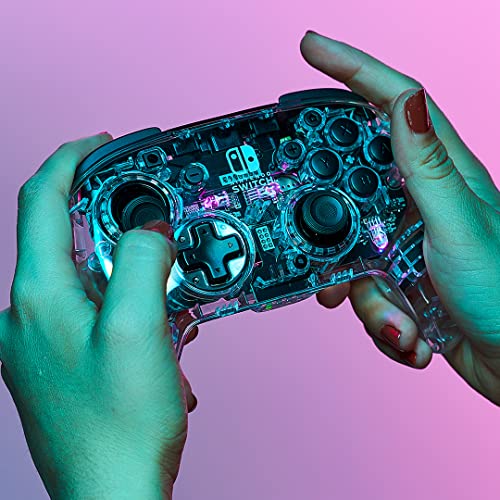 Afterglow LED Wireless Deluxe Gaming Controller - Licensed by Nintendo ...