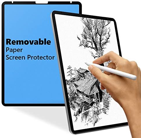 NEW Removable Paper Feels Texture for iPad Pro 12.9 Screen Protector ...