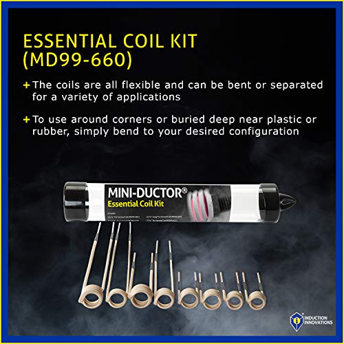 Induction Innovations - Essential Coil Kit (MD99-660) - Pre-Formed Coil Kit with Two 7/8″ MD99 ...