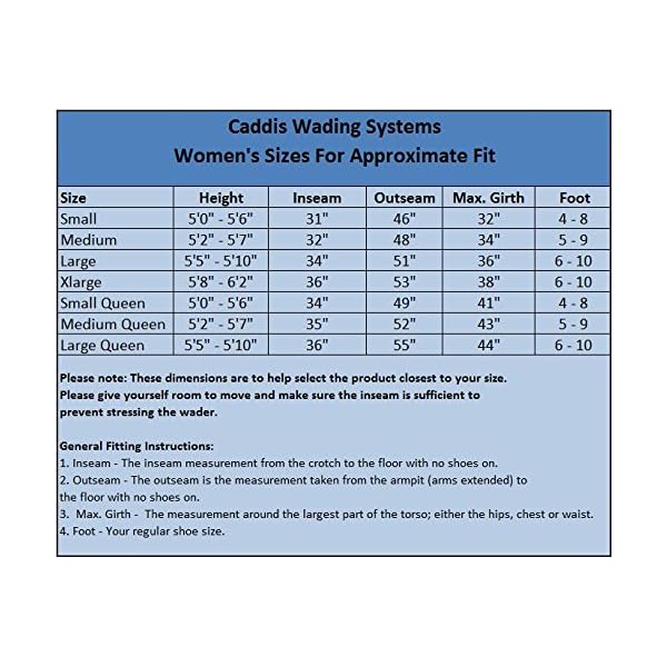 Caddis Wading Systems Women's Green Neoprene Stocking Foot Wader ...