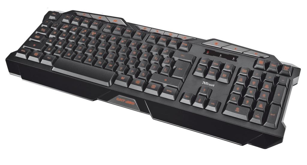 Trust GXT 280 LED Illuminated Gaming Keyboard Tastiera : Amazon.it ...
