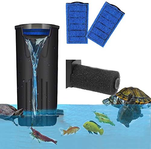 YANHE Aquarium Turtle Filter Waterfall Flow Submersible Filter Low ...