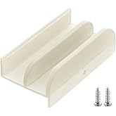 Amazon.com: PalpitateC Gray Sliding Shower Door Bottom Guide fits for Sliding Shower Doors, 1-3/ ...