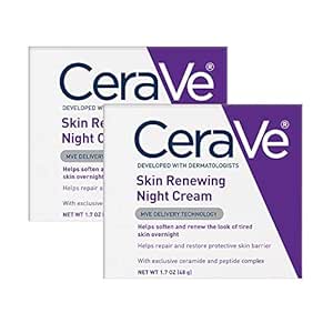 Amazon.com: CeraVe Night Cream for Face | 2 Pack (1.7 Ounce Each ...