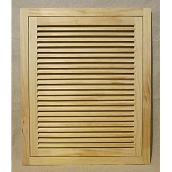 20x30 Wood Return Air Filter Grille - - Amazon.com