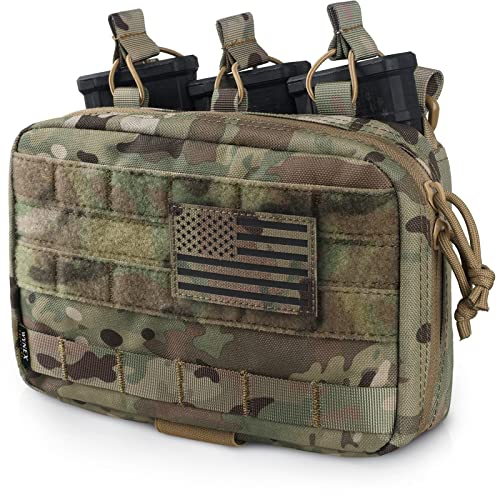 WYNEX Tactical Mag Admin Pouch, Molle Utility Tool Pouch Medical EMT ...