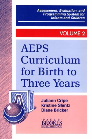 Amazon.com: Aeps Curriculum for Birth to 3 Years (Assessment ...