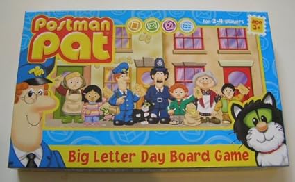 Postman Pat - Big Letter Day Board Game: Amazon.co.uk: Toys & Games
