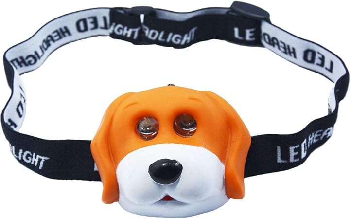 Animal LED Children's Head Torch Camping Light Bright Lamp Kids Night ...
