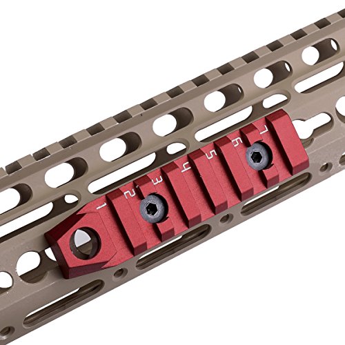 Buy TuFok Mlok Picatinny Rail Aluminum - Keymod Bipod Adapter ,with ...