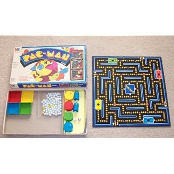 Amazon.com: 1980 Pac-Man Game (Vintage Board Game) by Milton Bradley ...
