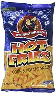 Andy Capp Hot Fries 3oz: Amazon.com: Grocery & Gourmet Food