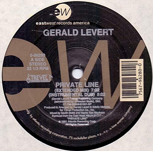 Gerald Levert: Private Line 12" - Amazon.co.uk