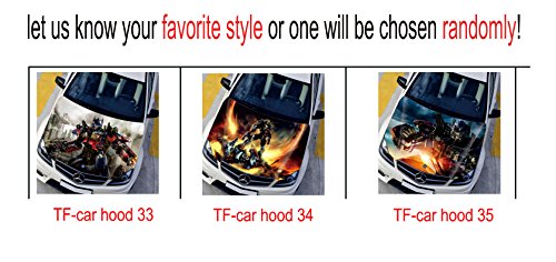 Buy Waterproof Autobot-transformer Car Hood Vinyl Sticker & Bumblebee ...