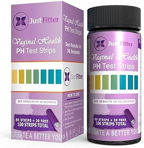 Just Fitter Vaginal pH Test. pH Balance Test Strips for Women. This ...