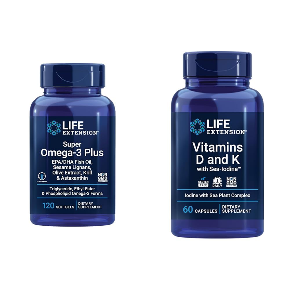 Mua Life Extension Super Omega-3 Plus EPA/DHA Fish Oil, Sesame Lignans & Vitamins D and K with ...
