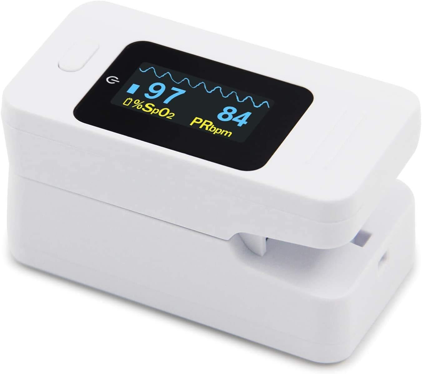 CONTEC CMS50D4 Portable Finger Pulse Oximeter OLED Sceen Blood Oxygen ...