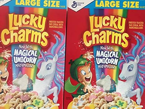 Lucky Charms Bundle of 2 Large Size: Amazon.co.uk: Grocery