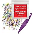 Amazon.com : 5/16 Inch Orthodontic Elastic Rubber Bands, 100 Pack, Neon, Light 2.5 Ounce Small ...