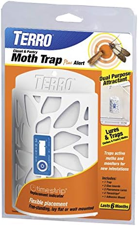 Terro T2950 Closet & Pantry Moth Trap Plus Alert,White price in UAE ...