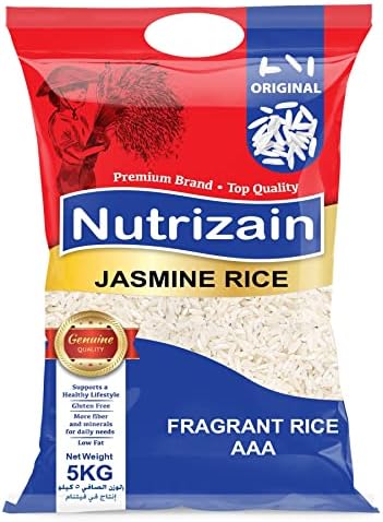 Nutrizain Jasmine Rice AAA Grade Milagrosa, 5 kg price in UAE | Amazon ...