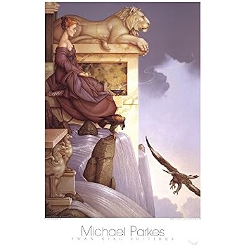 Amazon.com: Stalking - Art Poster Print by Michael Parkes Exotic ...