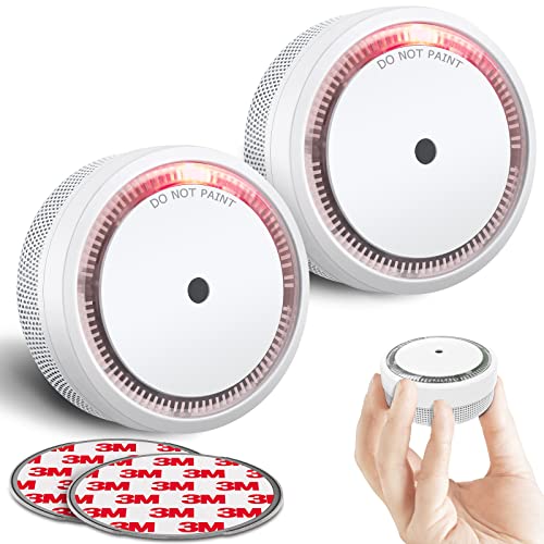 SITERWELL Mini Smoke Detector, Plus X Award, Photoelectric Smoke Alarm ...