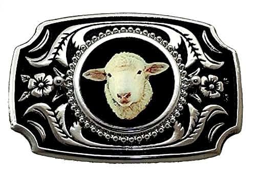 Amazon.com: SHEEP LAMB BELT BUCKLE: Handmade