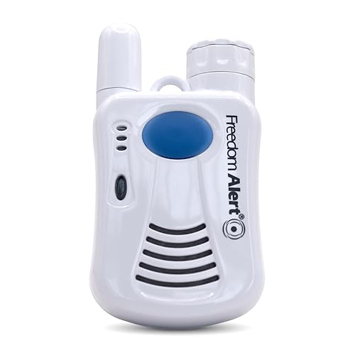 LogicMark Freedom Alert, Landline Personal Emergency Device, 2-Way Call ...