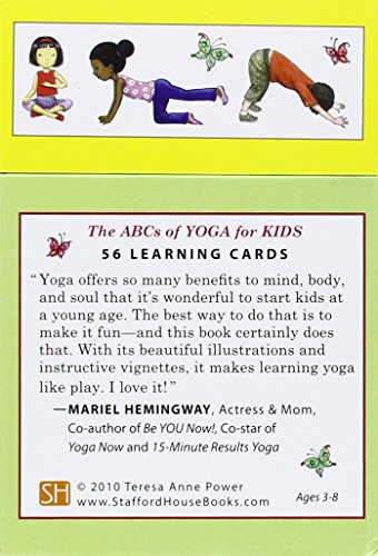 The ABCs of Yoga for Kids Learning Cards | Pricepulse