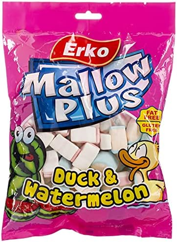 Erko Mallow PlUS Duck And Watermelon Flavour Marshmallow, 200 Gm price ...