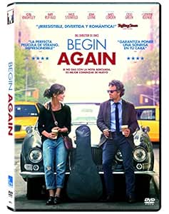 Begin Again [DVD]: Amazon.es: Keira Knightley, Mark Ruffalo, Hailee Steinfeld, John Carney ...