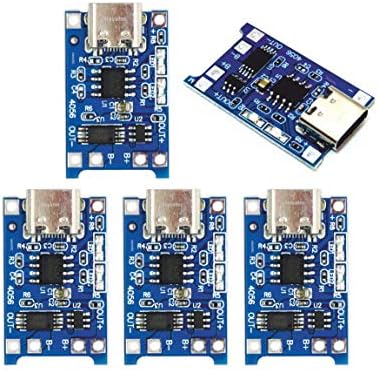 Hayatec TP4056 5V 1A TYPE C Micro USB Board Module for 18650 Lithium ...