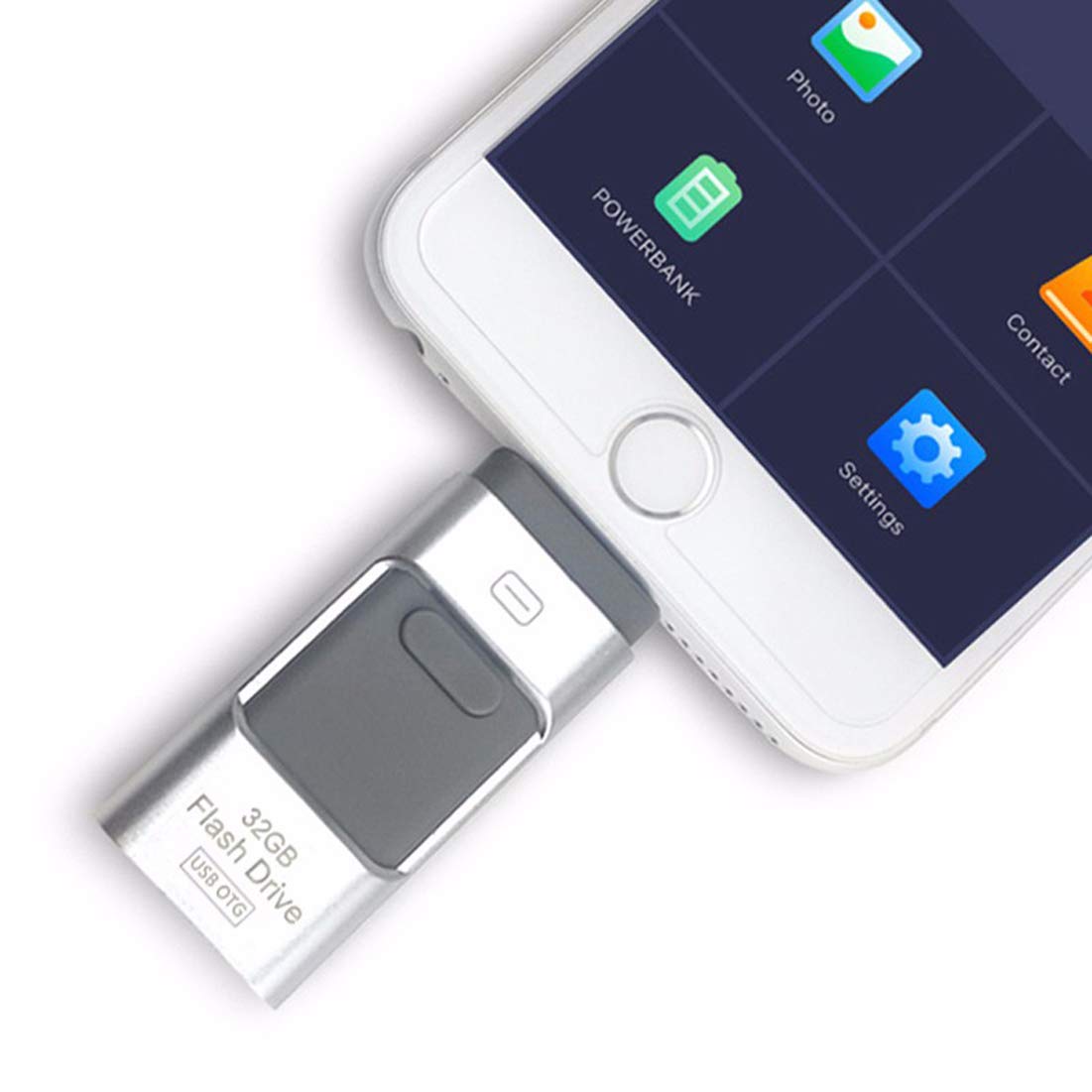 Pendrive - Memoria USB 3.0 de Alta Velocidad 3 en 1 OTG para iPhone ...