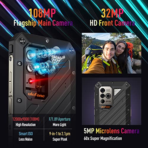 Ulefone Power Armor 18T 5G Rugged Smartphone with Thermal Imaging ...