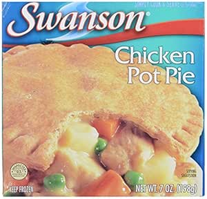 Swanson, Chicken Pot Pie, 7 oz (Frozen): Amazon.com: Grocery & Gourmet Food