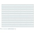 Amazon.com : Raised Line Paper WideLines Landscape (125 Sheets ...