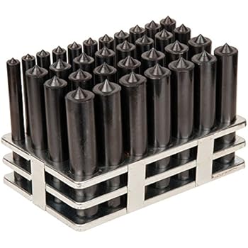 R.L. Spellman 25 Piece Metric Transfer Punch Set: Hand Tool Transfer ...