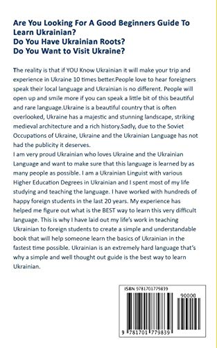 Ukrainian : The Ultimate Beginners Learning Guide: Master The ...