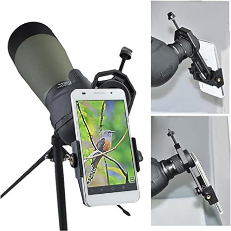 Amazon.com: Cell Phone Telescope Adapter Mount | Telescope Eyepiece ...
