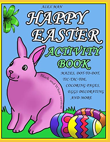 Easter Emoji Coloring Book for Kids: Easter Coloring Pages, Connect the ...