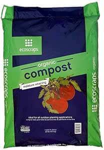 Amazon.com : EcoScraps SLCM14IN1001 Premium Compost Mix, 1 Cubic Feet ...
