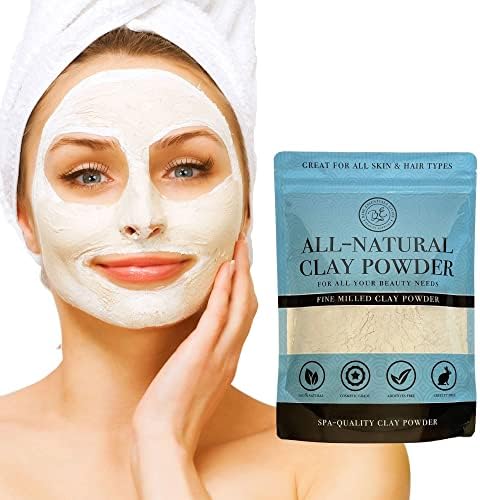 Bare Essentials Living Kaolin White Clay 12 oz Powder, 100% natural for ...