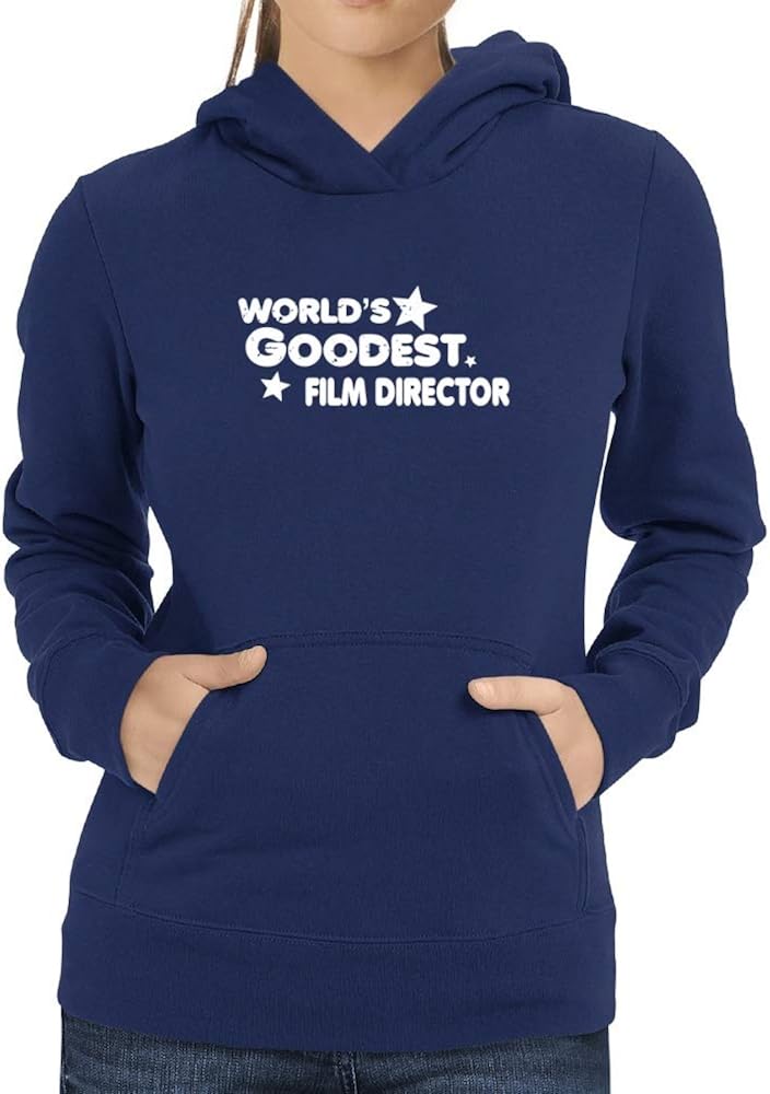 Amazon.com: Eddany World's Goodest Film Director Women Hoodie: Clothing