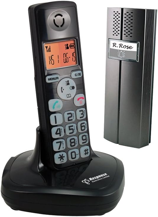 Interfono inalámbrico DECT con timbre de puerta: Amazon.es: Electrónica