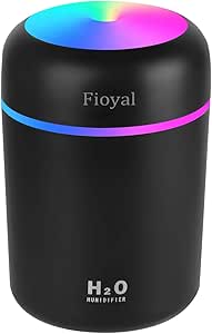 Amazon.com: Portable Mini Humidifier, Fioyal RGB Light Small ...