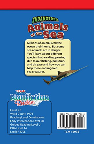 Endangered Animals of the Sea (TIME FOR KIDS® Nonfiction - Want It All